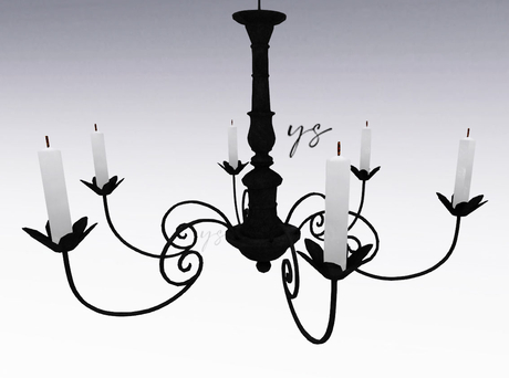 Second Life Marketplace - [DD] Spring Sunshine Chandelier MT